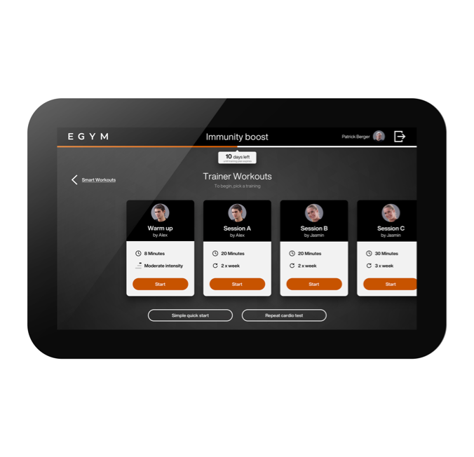 EGYM Smart Cardio | Personalized Training on Cardio Machines
